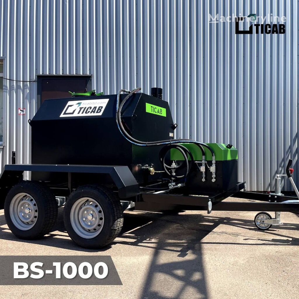 Nova TICAB Bitumen Emulsion Sprayer 1000 L / Bitumen Spreader, Manufacture prskalica bitu-emulzije