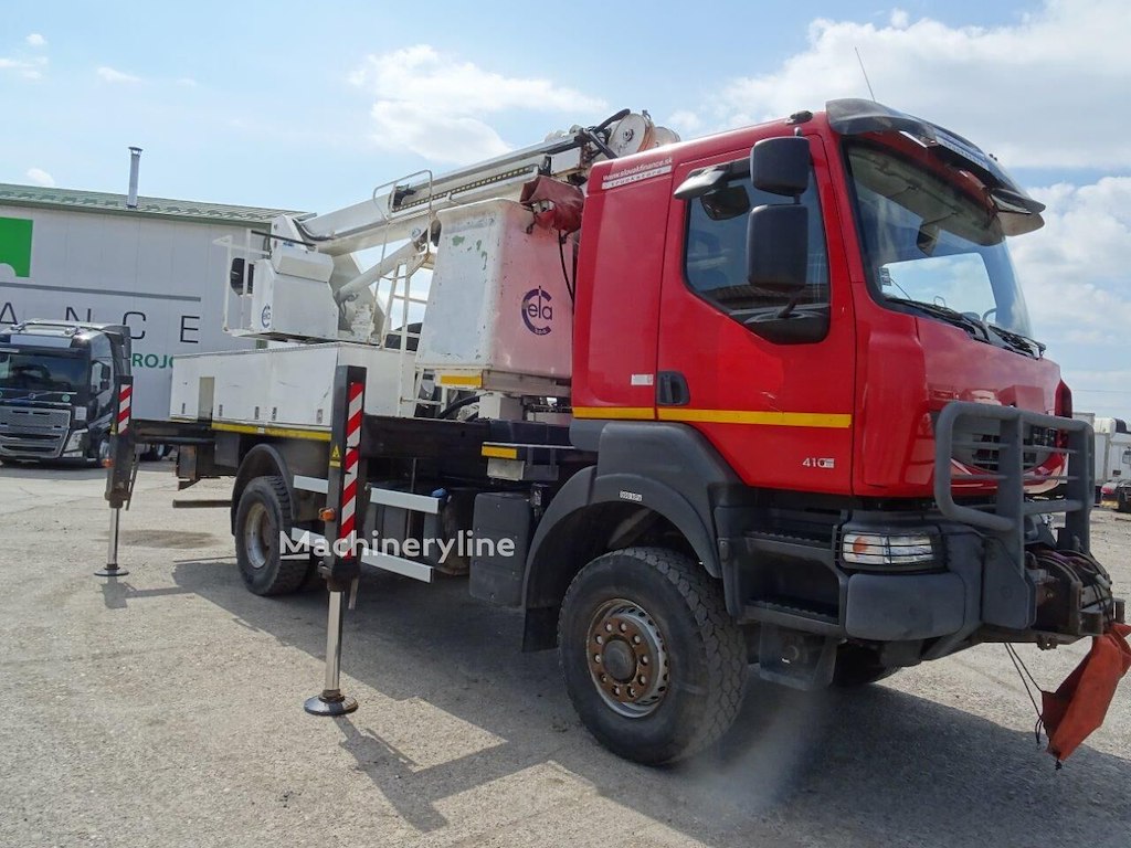 Renault KERAX 410.19 4x4 vysokozdvižná plošina, autoplosina, montazna pl auto dizalica s korpom