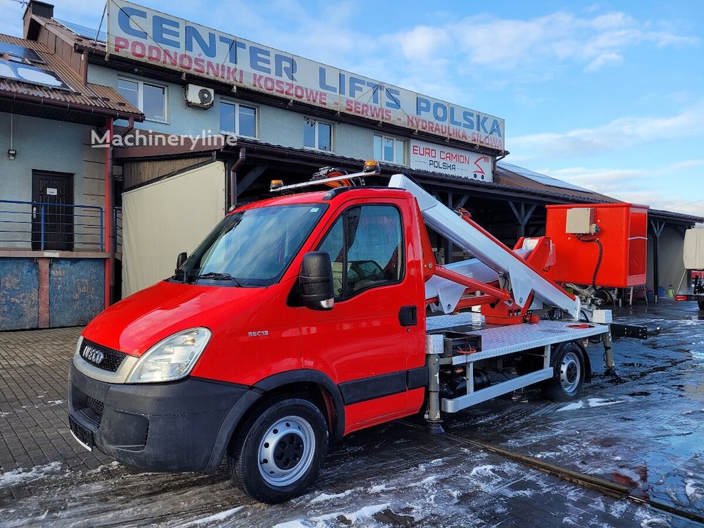 IVECO Daily 35S11 - 17 m Multitel MX170 bucket truck boom lift auto dizalica s korpom