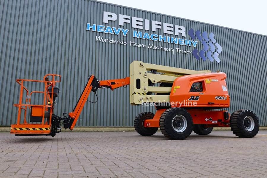 JLG 450AJ Diesel, 4x4 Drive, 16m Working Height, 7.5m hidraulična zglobna platforma