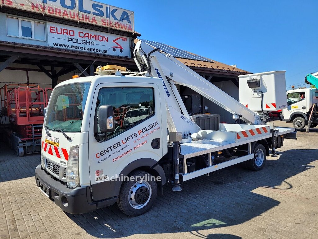 Nissan Cabstar NT400 - 16 m Multitel 160 ALU bucket truck boom lift auto dizalica s korpom