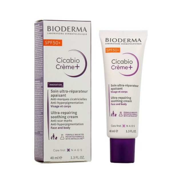 BIODERMA CICABIO SPF50+ krema, 40ml