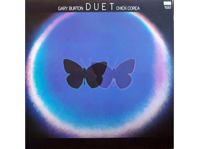 LP*: GARY BURTON / CHICK COREA - DUET (JAPAN 1979) MINT