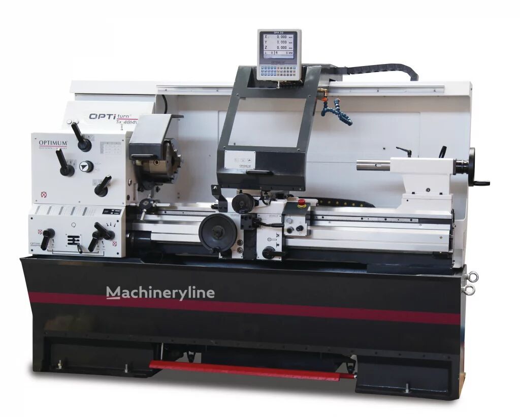 Optimum Präzisions- Leit- und Zugspindeldrehmaschine OPTIturn TX 4814V strug za metal