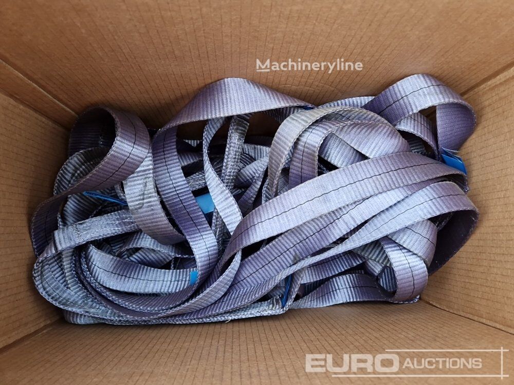 Prodaje se 1 Ton Lifting Slings (10 of) kašiku za prednje utovarivač na aukciji