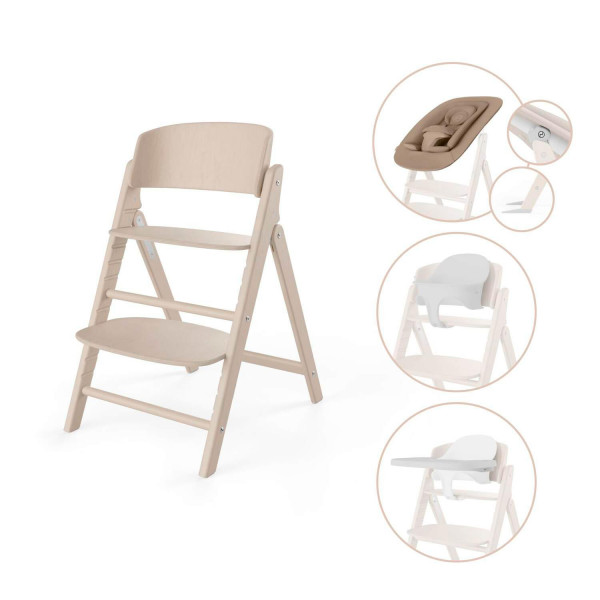 Cybex hranilica Click&Fold 4u1 Natural