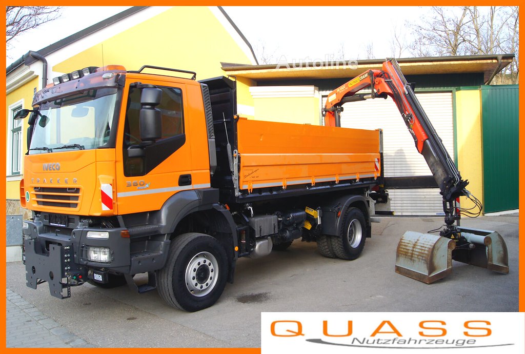 IVECO 190T36 Trakker 4x4/Euro 5/Palfinger PK 11502/Winterdienst kiper