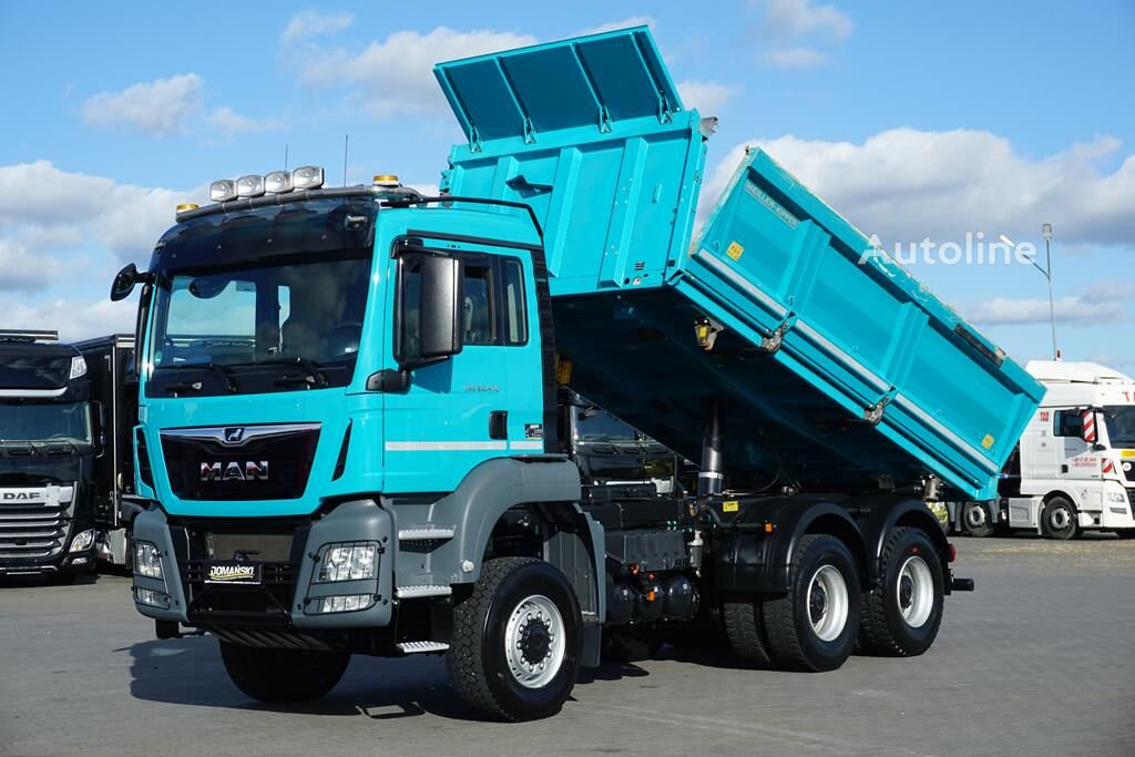 MAN TGS / 26.470 / E 6 / WYWROTKA / 6 X 6 / HYDROBURTA kiper