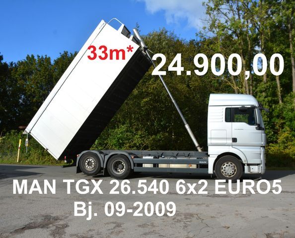 MAN TGX 26.540 kiper