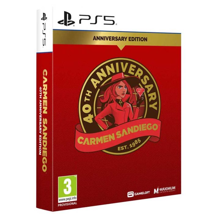 PS5 Carmen Sandiego 40th Anniversary Edition