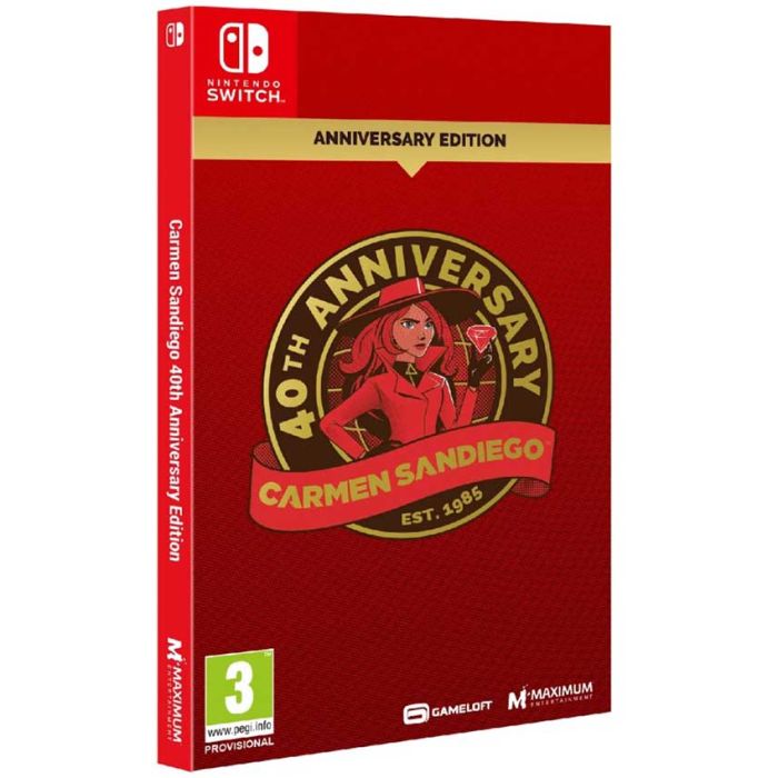 SWITCH Carmen Sandiego 40th Anniversary Edition