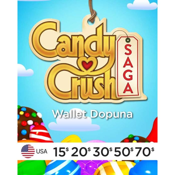 Candy Crush Gift Card (USA) / Digitalna dopuna