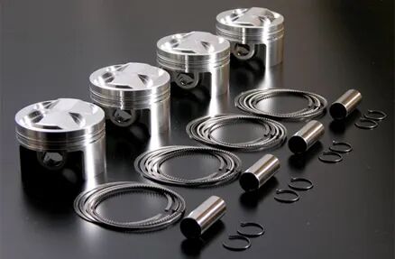 Set piston cu 3 inele pentru klip za Mercedes-Benz – Original Aftermarket građevinske mašine