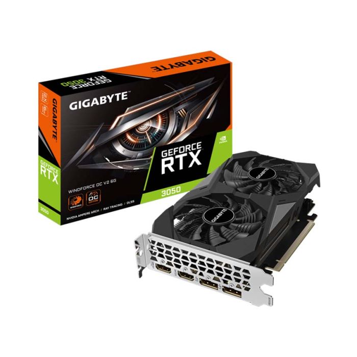 Grafička kartica Gigabyte GeForce RTX 3050 Windforce OC V2 6GB 96bit GV-N3050WF2OCV2-6GD