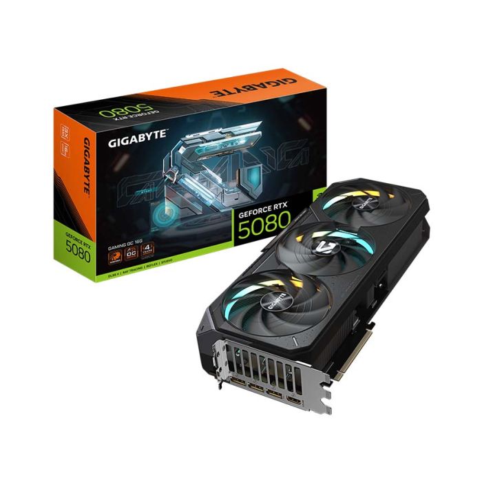 Grafička kartica Gigabyte GeForce RTX 5080 Gaming OC GV-N5080GAMINGOC-16GD 16GB GDDR7