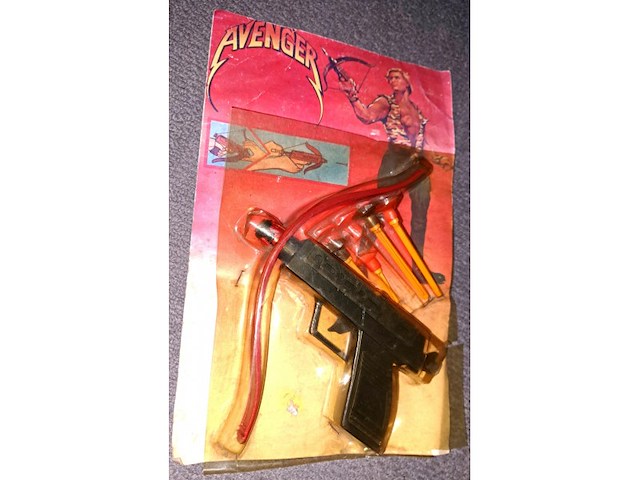 AVENGER decja igracka YUGO BOOTLEG nekoriscena 1980te