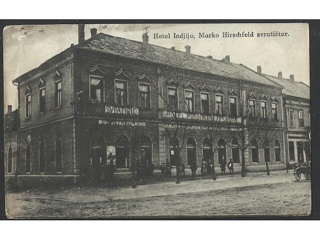 Indjija - hotel Indjija - gostionica 1919