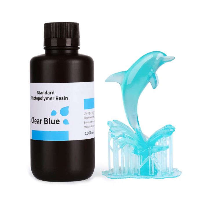 Resin Elegoo Standard 1kg - Clear Blue