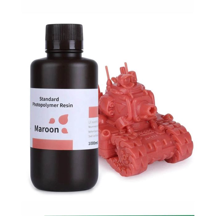 Resin Elegoo Standard 1kg - Maroon