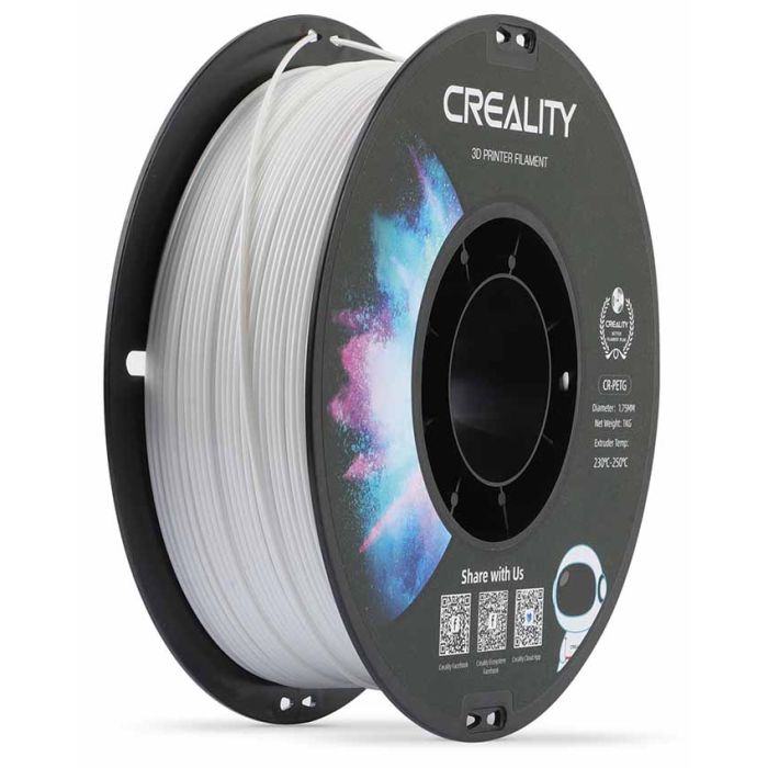 Filament Creality PETG 1.75 1kg - White