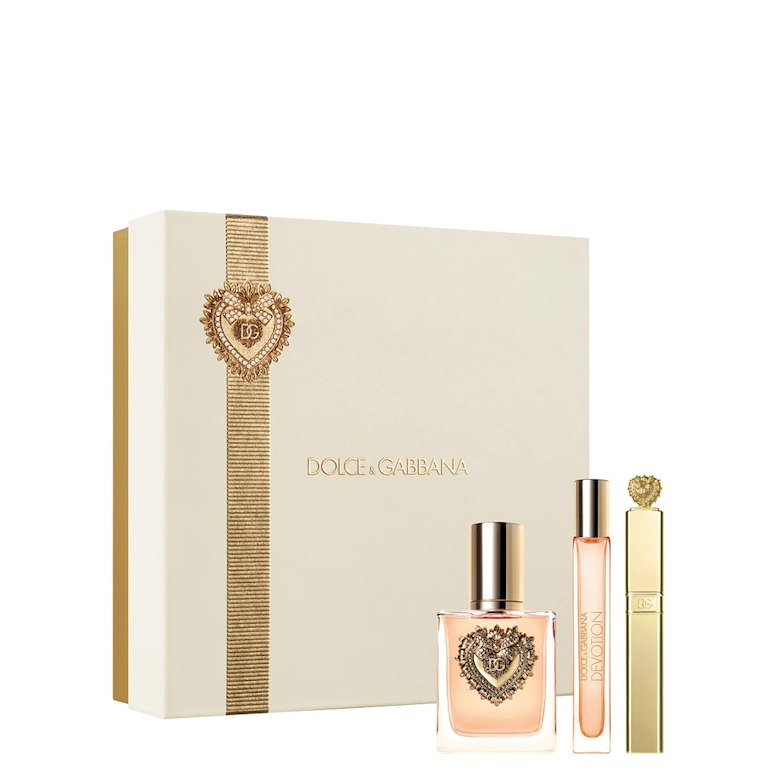 DOLCE&GABBANA DEVOTION SET(EDP 50ML +MASKARA EVERFULL XL 8ML + EDP 10ML)2L04