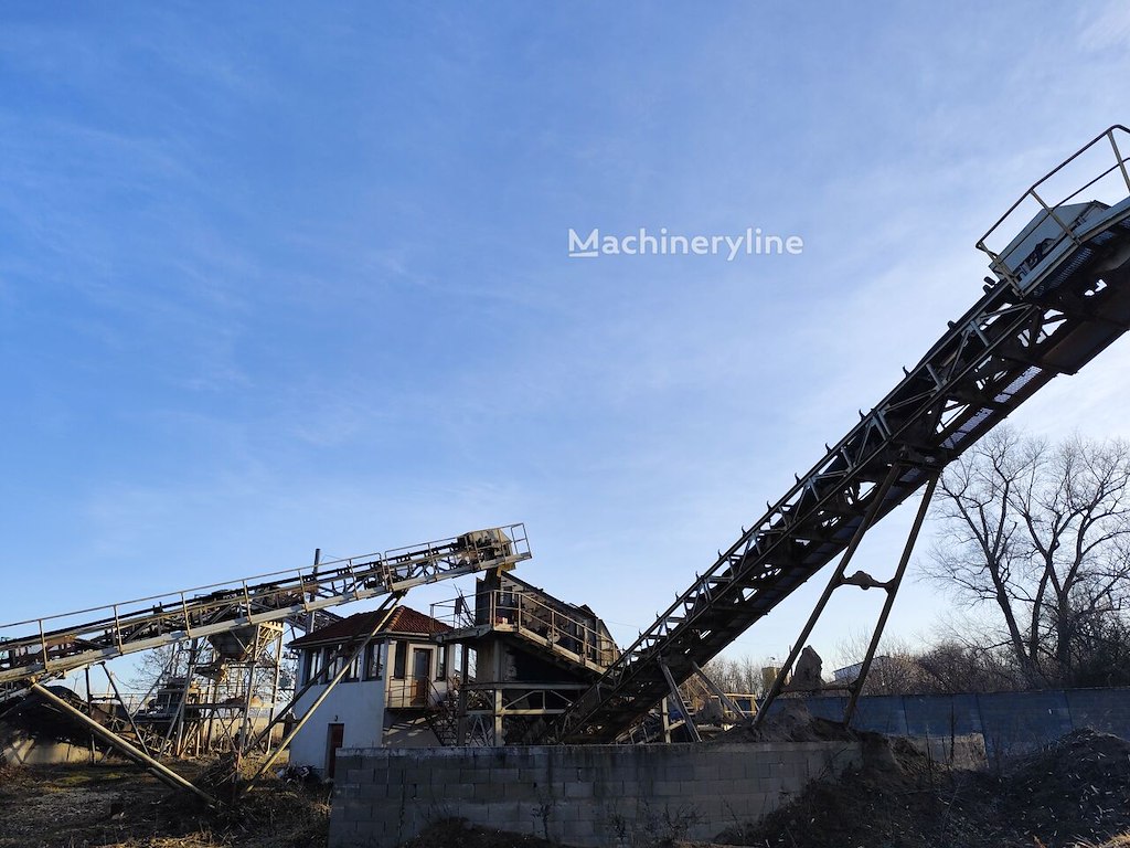 Sandvik Technologická linka na spracovanie štrkopieskov postrojenje za drobljenje po rezervnim delovima