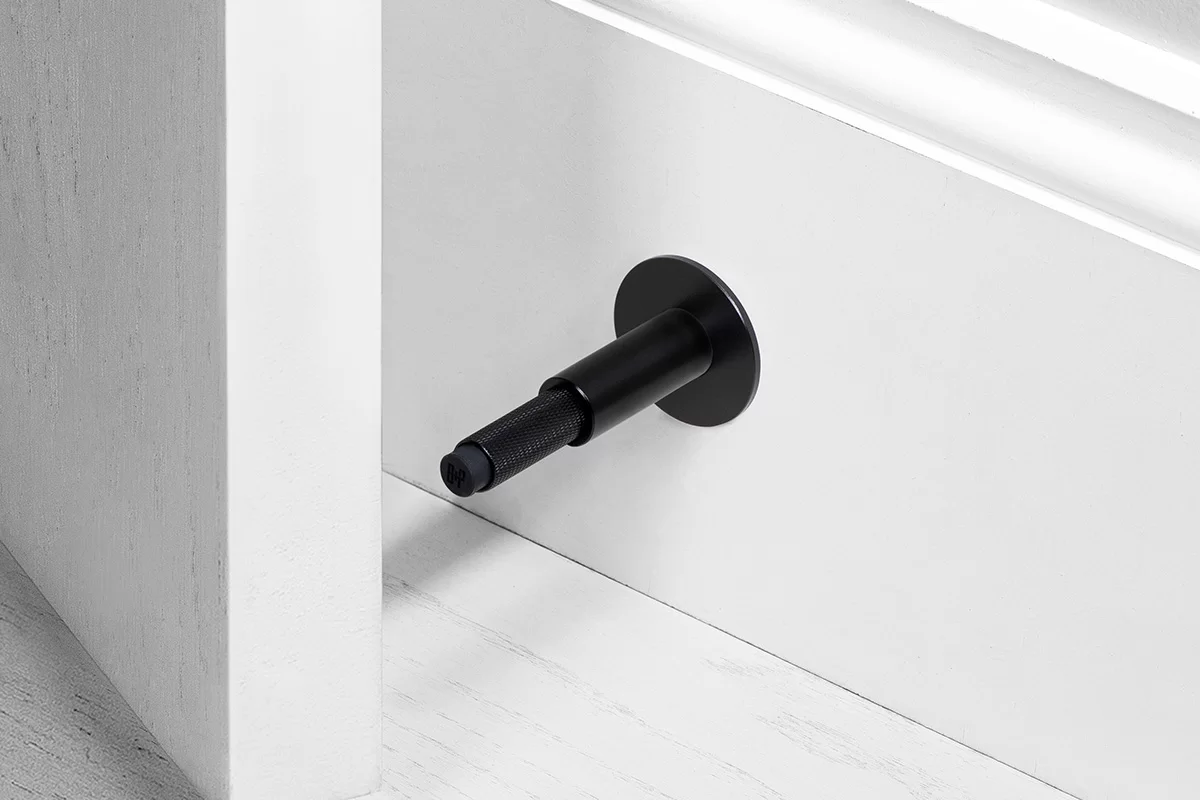 Door Stop / Wall / Black