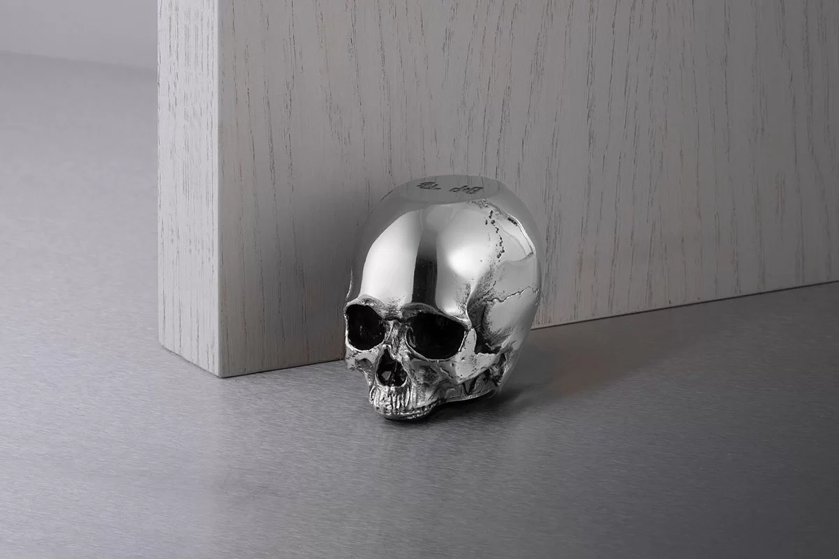 Skull Door Stop / Travis Barker / Steel