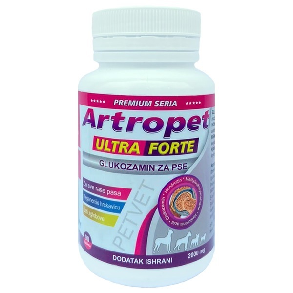 InterAgroVet Artropet ULTRA FORTE 2000mg 90tbl