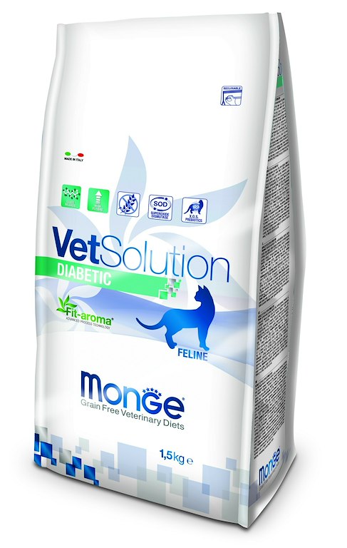 VetSolution Diabetic 1.5kg, Ishrana kod dijabetesa mačaka