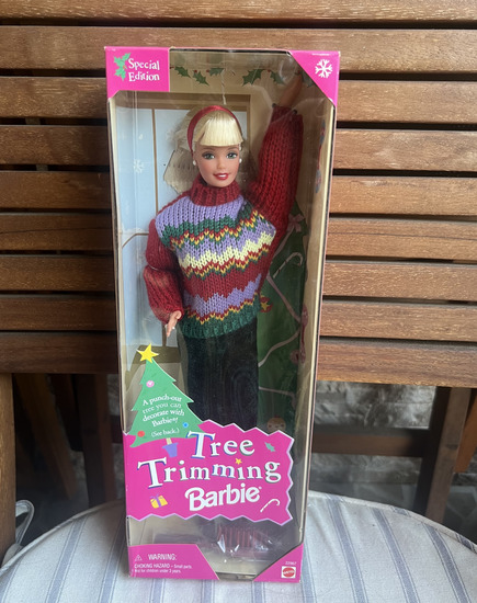 Barbie lutka ,,Tree Triming” novo