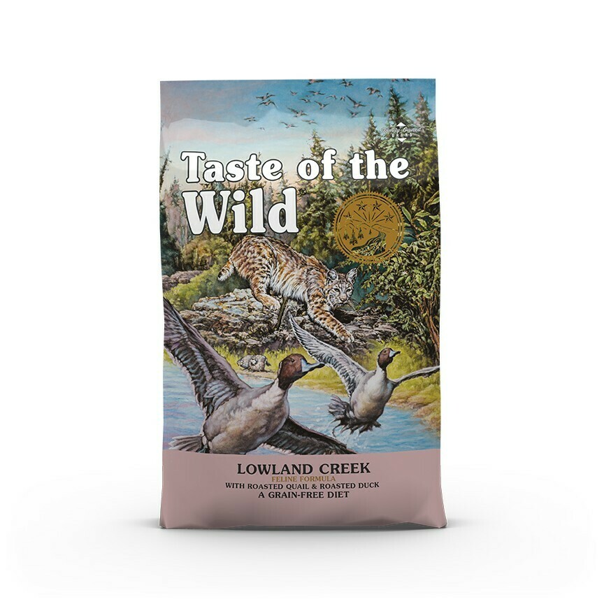 Hrana za mačke Taste of the Wild Cat - Lowland Creek (Prepelica i divlja patka) 2kg