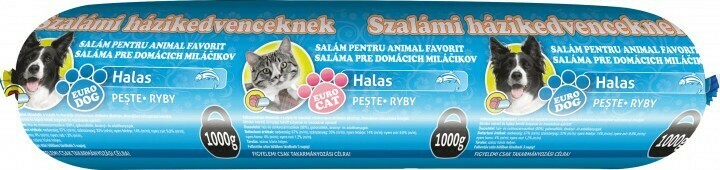 Europet 1kg Salama za pse i mačke sa ribom