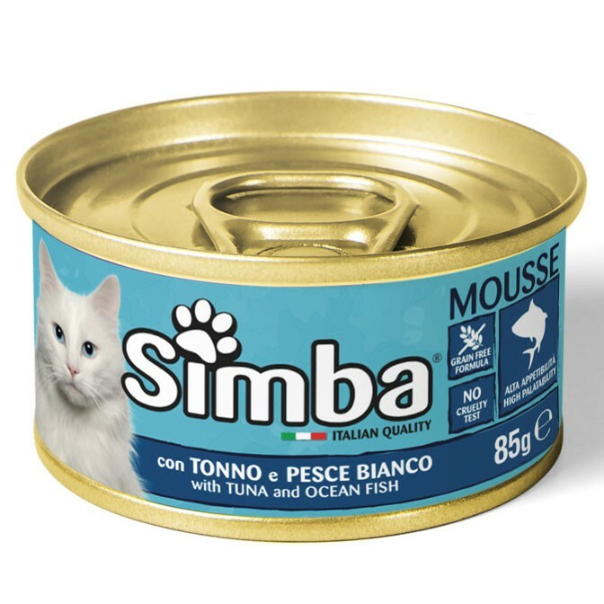 Simba obrok sa tunom i belom ribom 85g