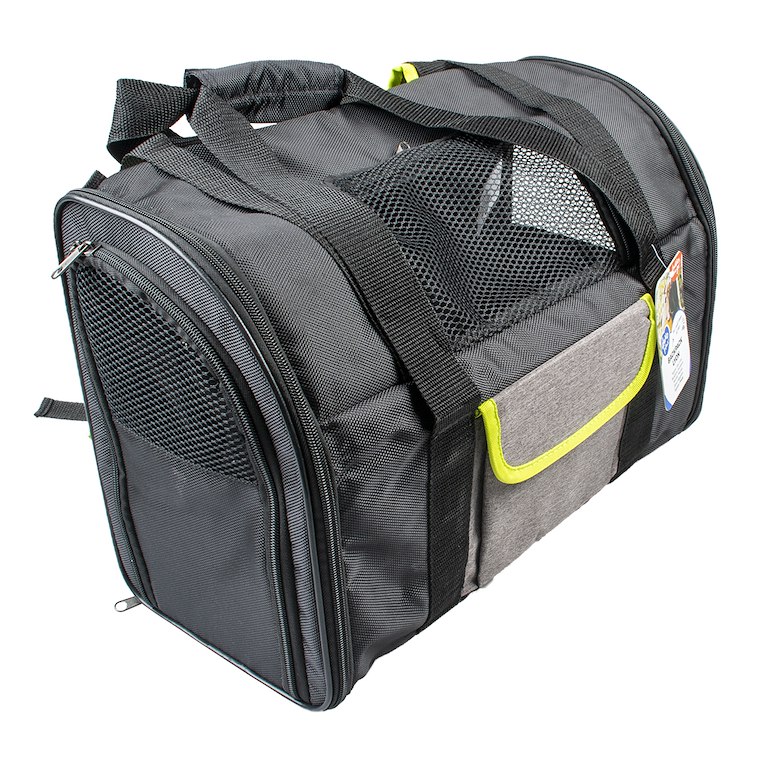 Duvo+ Torba za pse Lyon backpack 43x20x29cm - max. 6kg crna