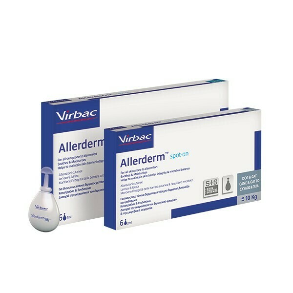 Virbac Allerderm SpotOn 2ml, Ampula za pse i mačke za osetljivu kožu 1 komad