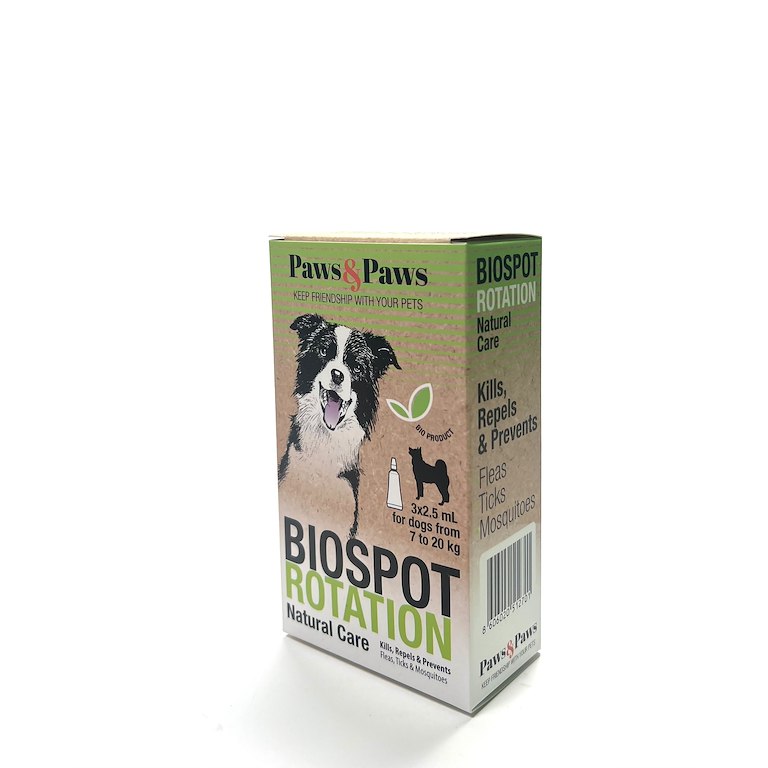 Ave&Vetmedic Biospot rotation 2.5ml Ampula za pse od 7 do 20kg 1 komad