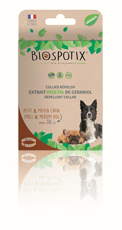 Biogance Biospotix Small Dog collar, Biljna ogrlica za pse protiv buva i krpelja