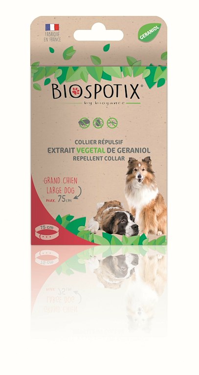 Biogance Biospotix Large Dog collar, Biljna ogrlica za pse protiv buva i krpelja