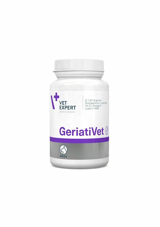 VetExpert GeriatiVet dog 45tbl, Pomaže održavanje zdravlja i vitalnosti starijih životinja