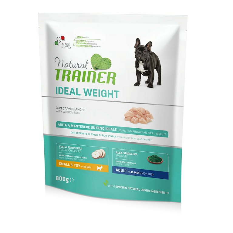 Trainer Natural Weight Care sa belim mesom za odrasle pse malih rasa 800g