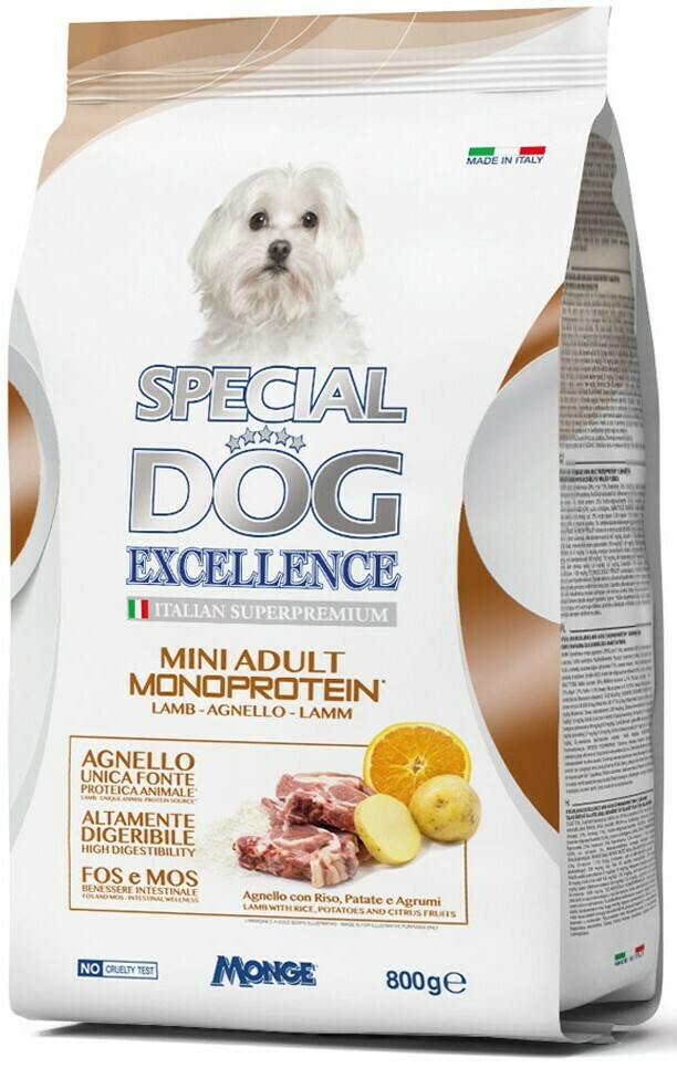 Special Dog Excellence Monoprotein jagnjetina za male rase - Adult 800g