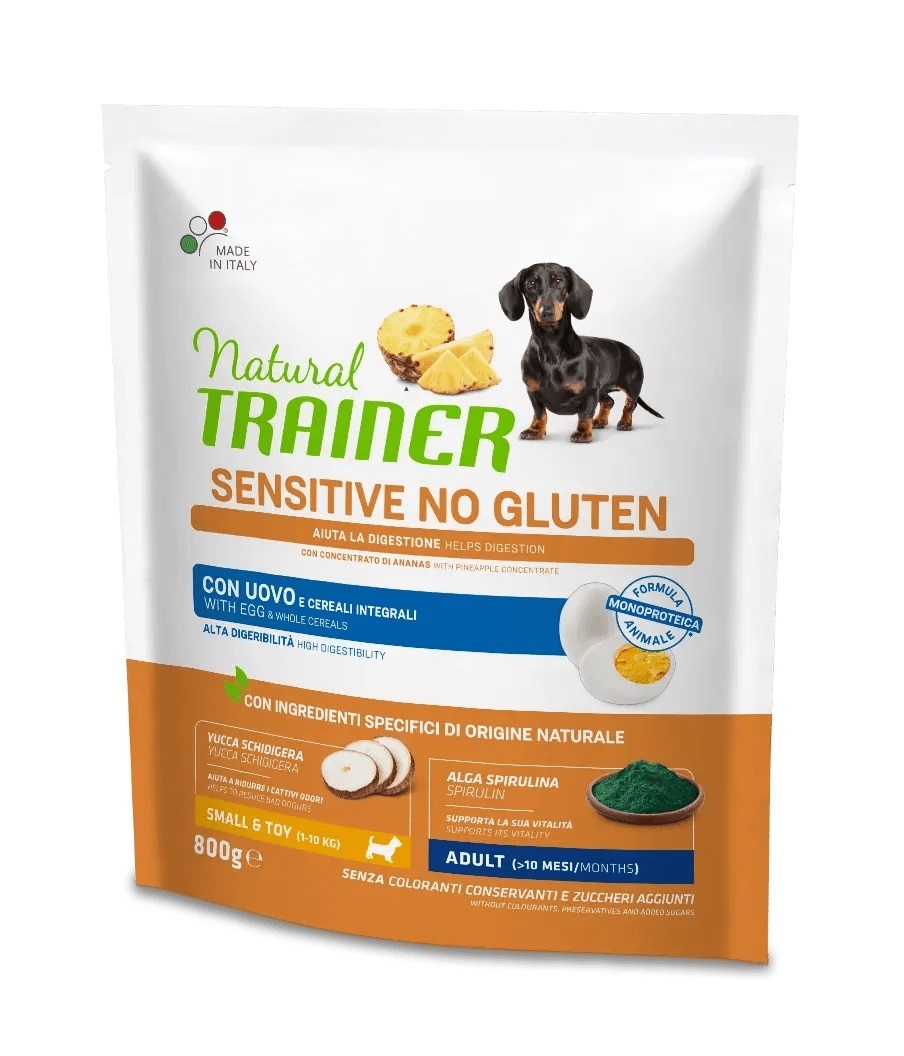 Trainer Natural Sensitive No Gluten Jaje za odrasle pse malih rasa 800g