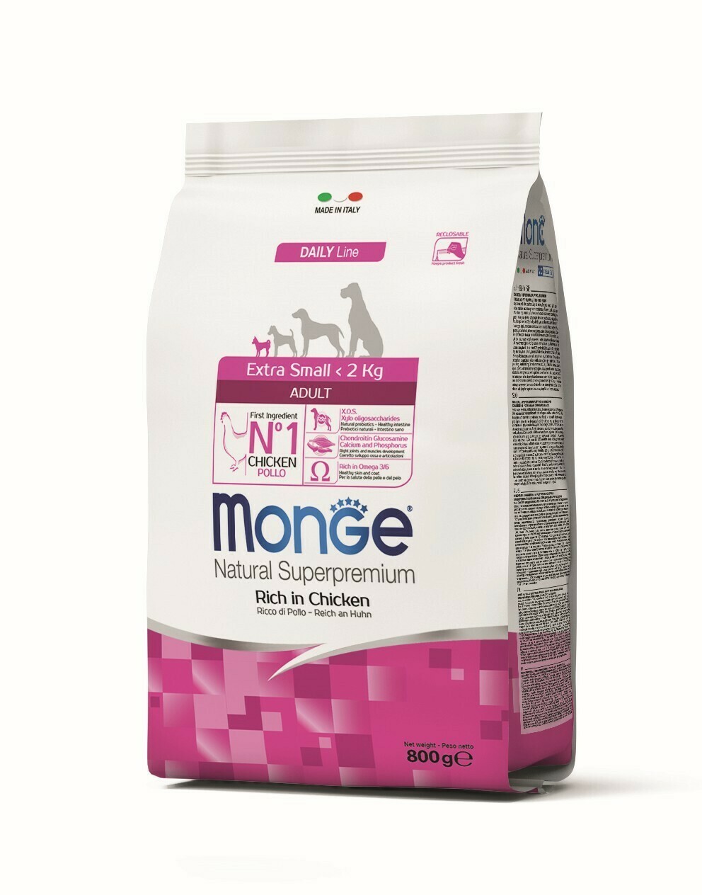 Monge Piletina za ekstra male rase - Adult 800g