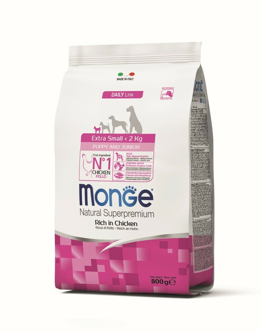 Monge Piletina za ekstra male rase - Puppy 800g