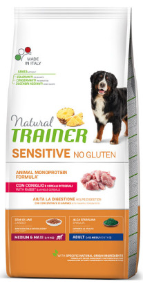 Trainer Natural Sensitive Plus sa zečetinom za odrasle pse srednjih i velikih rasa 12kg