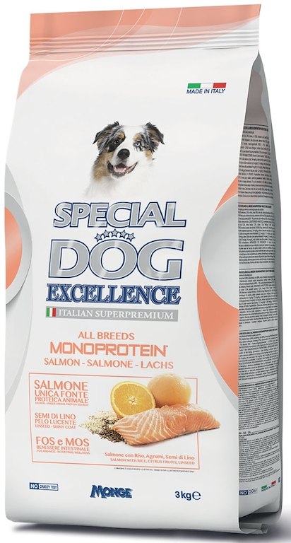 Special Dog Excellence Monoprotein losos za sve rase 3kg