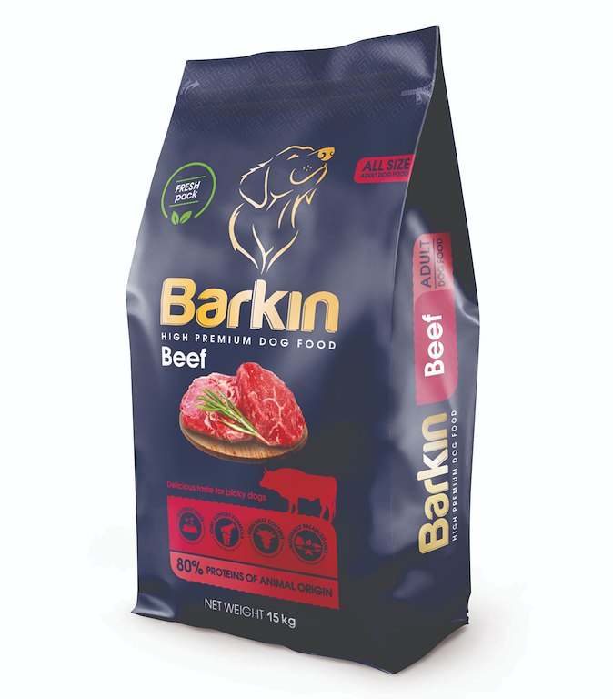 Barkin Govedina hrana za odrasle pse 15kg