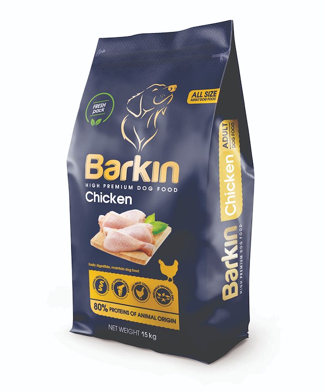 Barkin Piletina hrana za odrasle pse 15kg