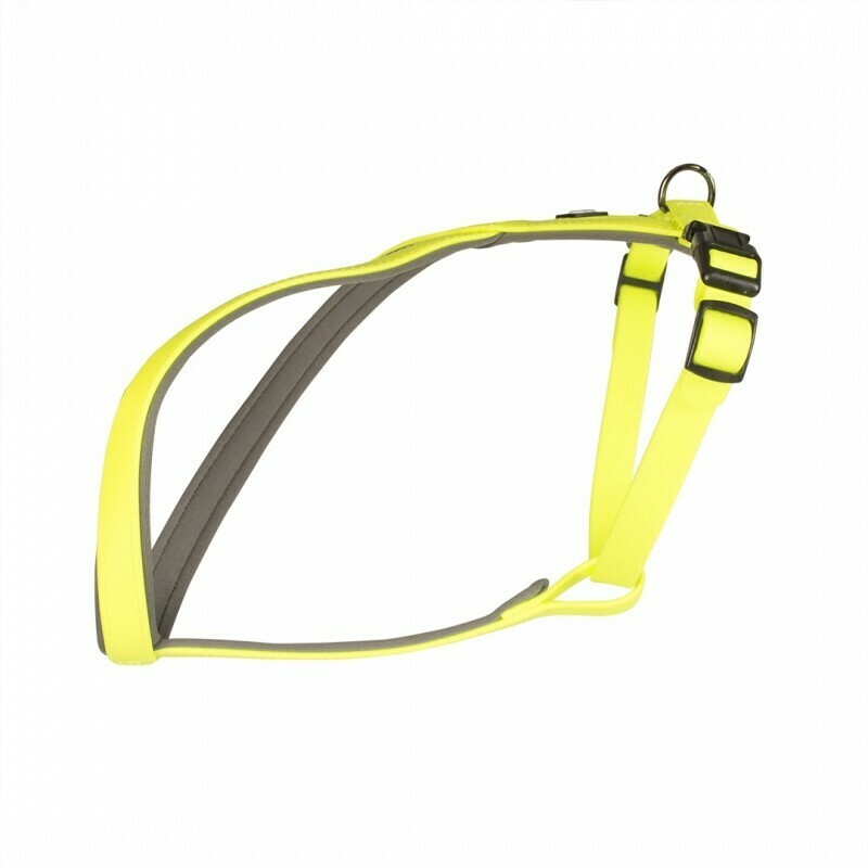 Duvo+ Am za pse South Pvc 40-50cm/15cm Neon Žuta